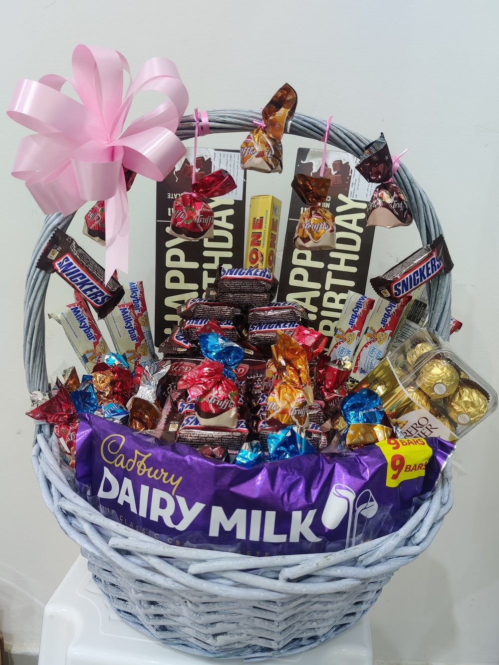 Assorted chocolate Gift Basket
